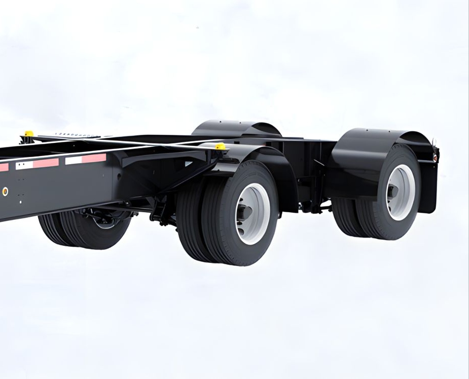 ISO tank with 4 twist lock container chassis - KOTINOCHI